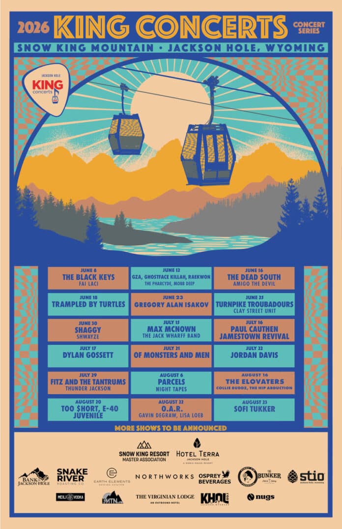 Snow King Announces 2026 King Concerts Summer Series Lineup in Jackson ...